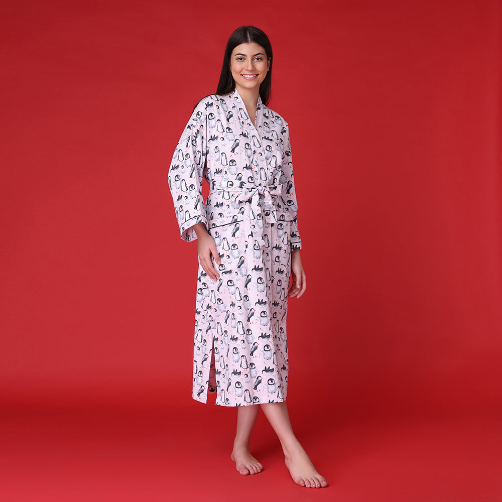 Happy Penguin Robe – Kochi Stores