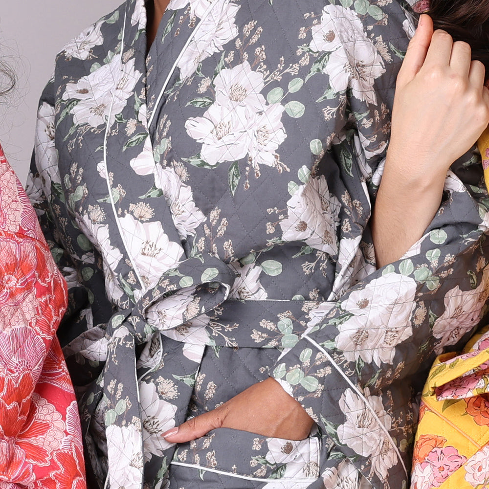 Juliana Quilted Robe – Kochi Stores