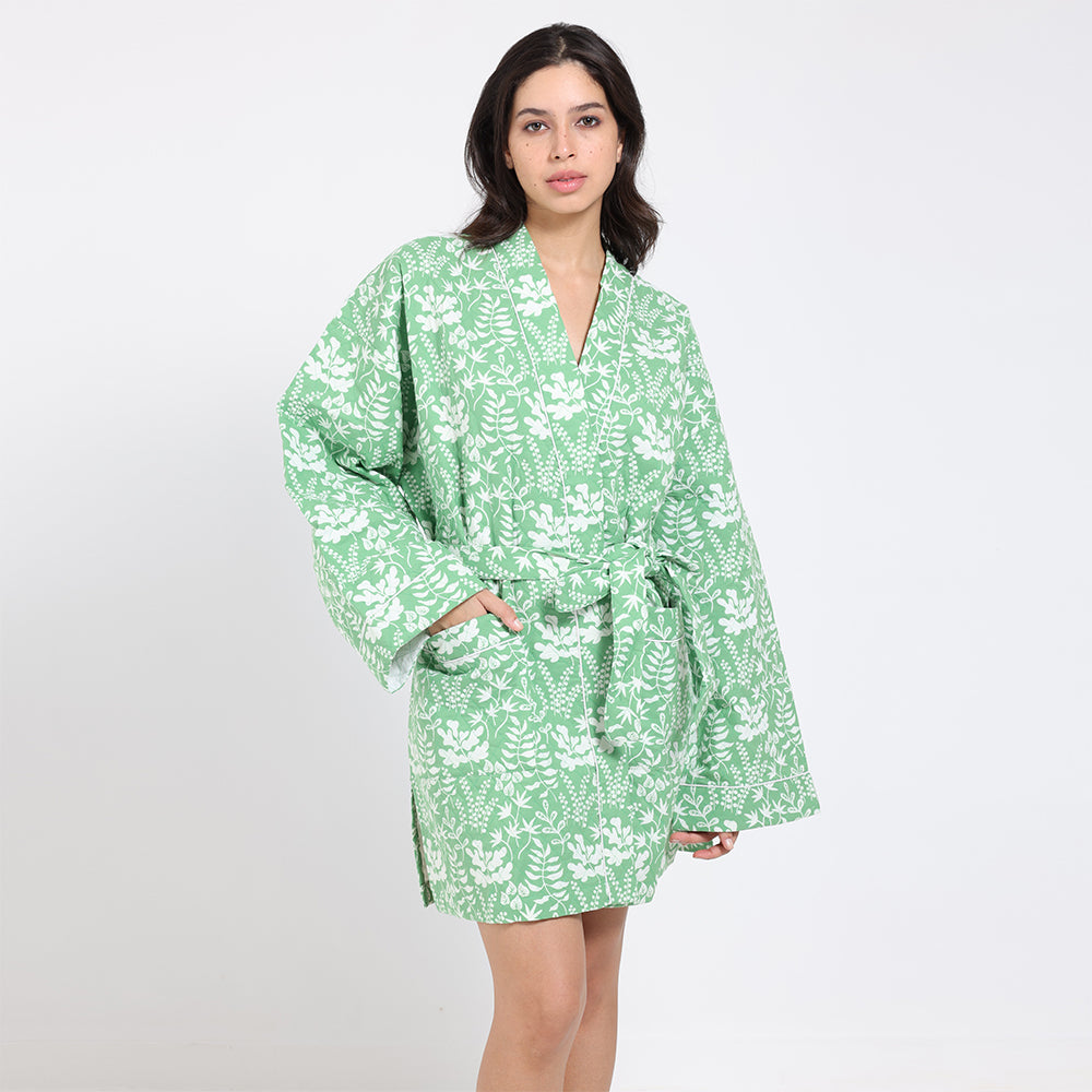Miya Quilted Robe – Kochi Stores