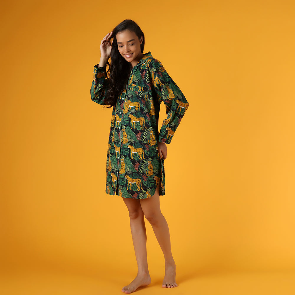 Cheetah Nightshirt – Kochi Stores