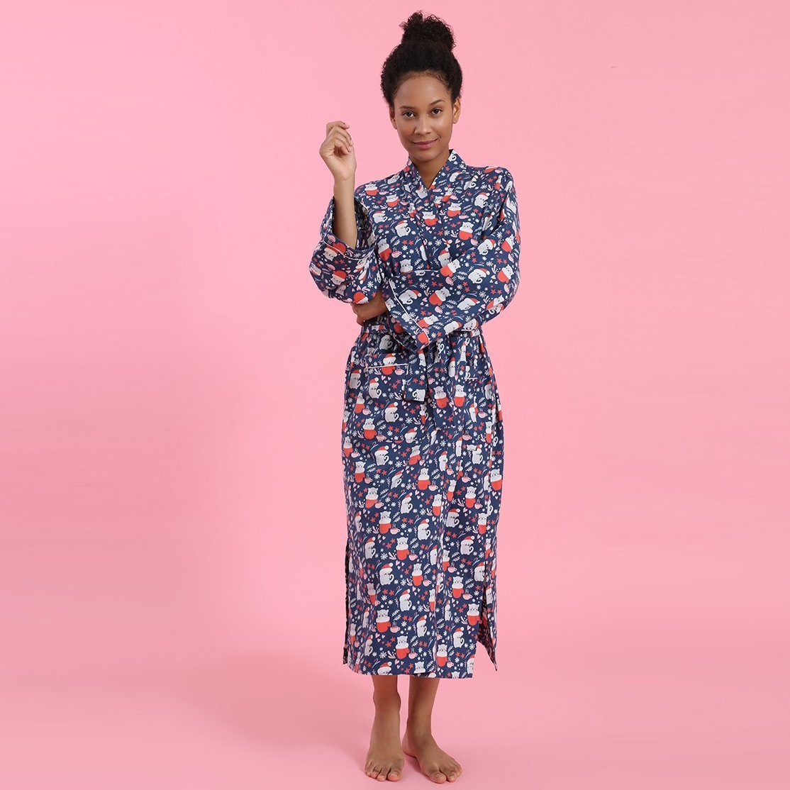 Winter Cats Robe – Kochi Stores
